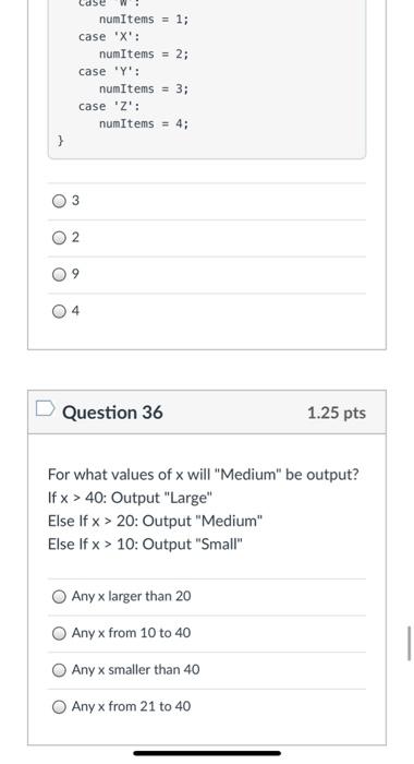 Solved Question 40 1.25 pts Which expressions for YYY and | Chegg.com