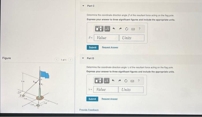 Solved If FB=740 N, and F0=610 N, determine the magnitude of | Chegg.com