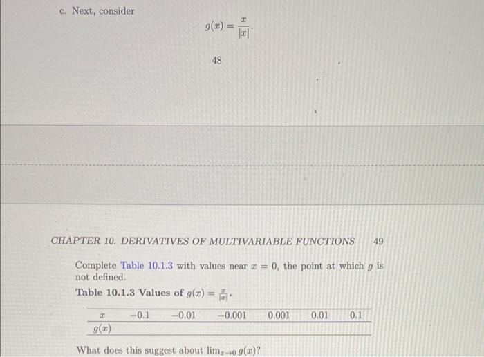 Solved Preview Activity 10.1.1 We investigate the limits of | Chegg.com