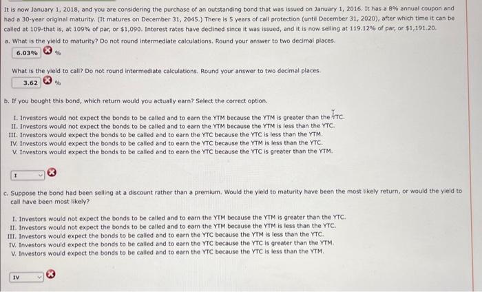 Solved b. If you bought this bond, which return would you | Chegg.com
