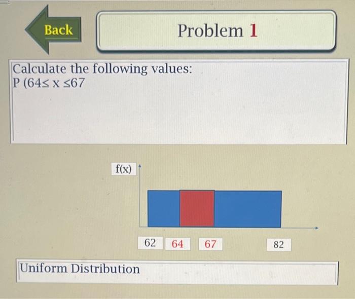 Solved Back Problem 1 Calculate the following values: | Chegg.com Solved Back Problem 1 Calculate the following values: | Chegg.com