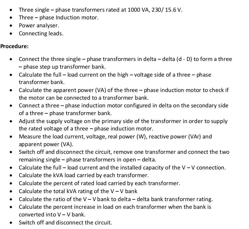 Solved - Three single - phase transformers rated at | Chegg.com