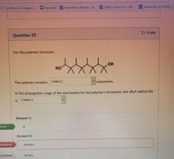 Solved how do i find out where the alkyl radical site is? | Chegg.com