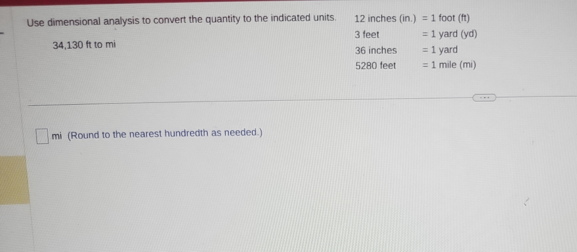 Solved Use dimensional analysis to convert the quantity to | Chegg.com