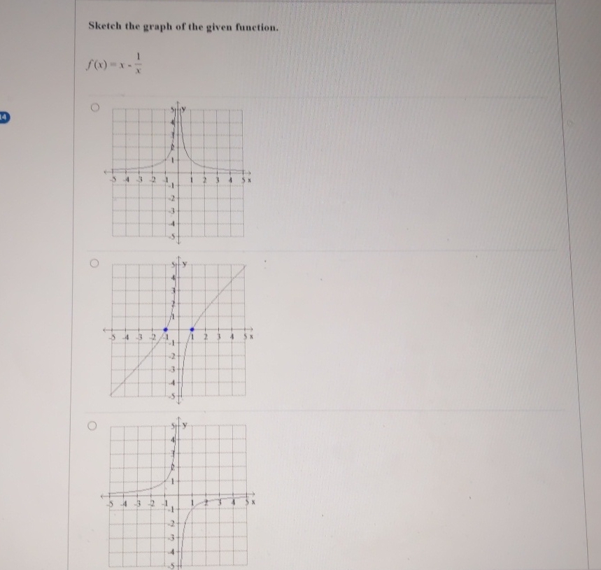 Solved Sketch the graph of the given function.f(x)=x-1x4 | Chegg.com