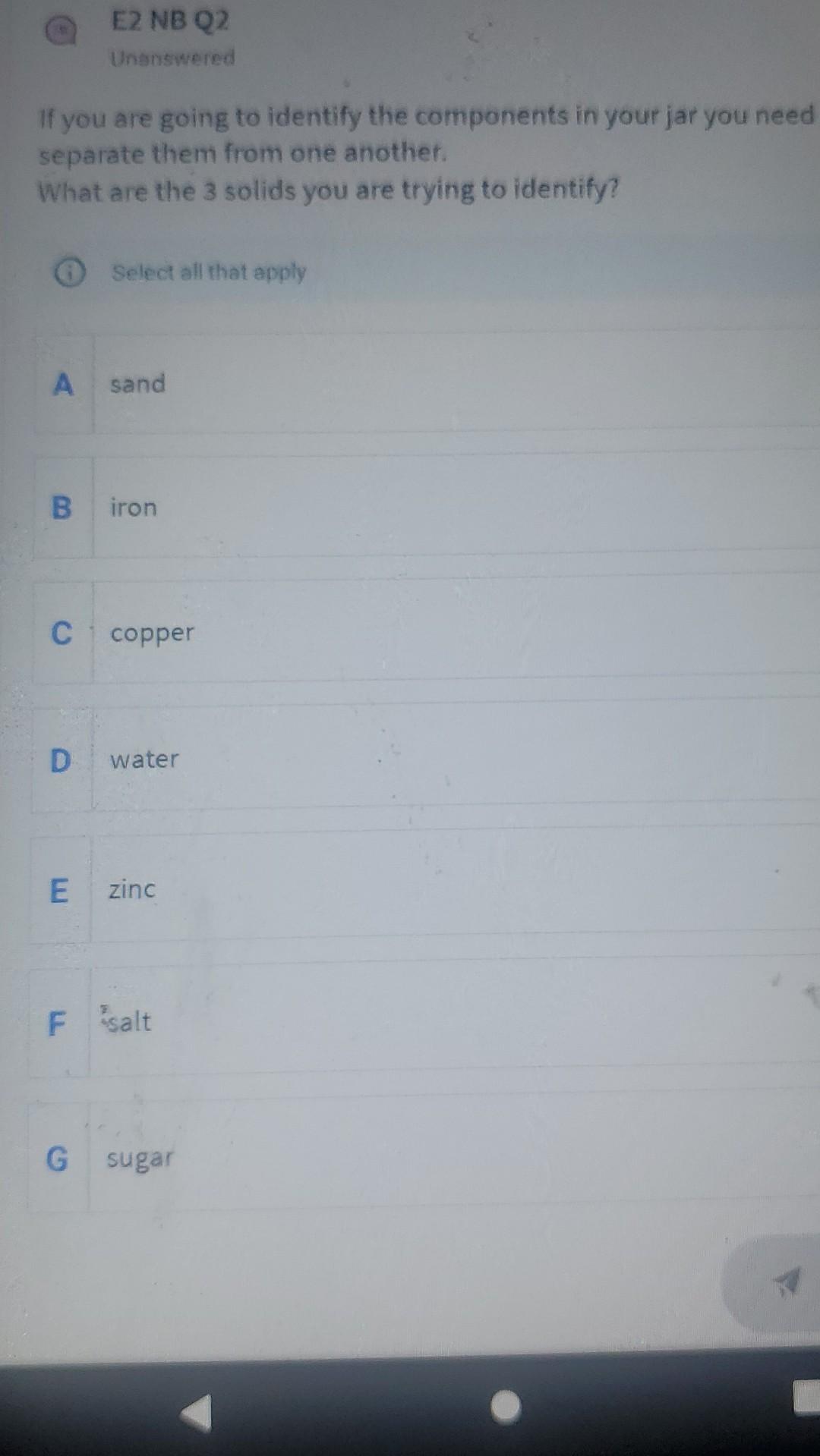 Solved if you are going to identify the component in your | Chegg.com