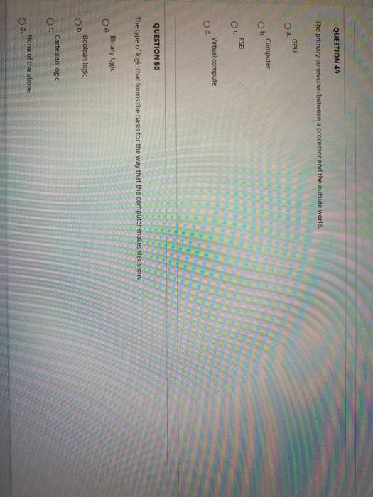 Solved QUESTION 11 A specifier that says how to interpret | Chegg.com