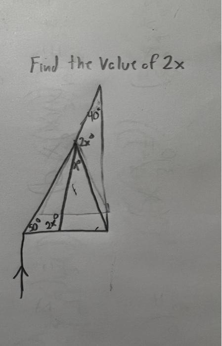 Solved Find the Value of 2x9. Find the value of 2x | Chegg.com