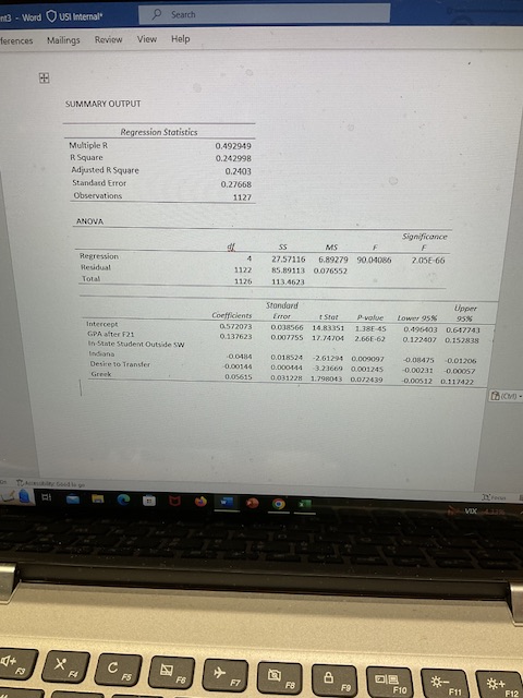 Solved Please help to provide the estimated regression | Chegg.com Solved Please help to provide the estimated regression | Chegg.com