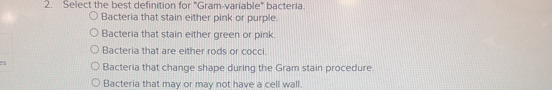 Select the best definition for "Gram-variable" | Chegg.com