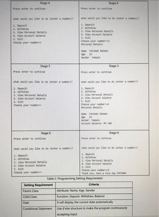 Solved Construct Python application based on a given | Chegg.com