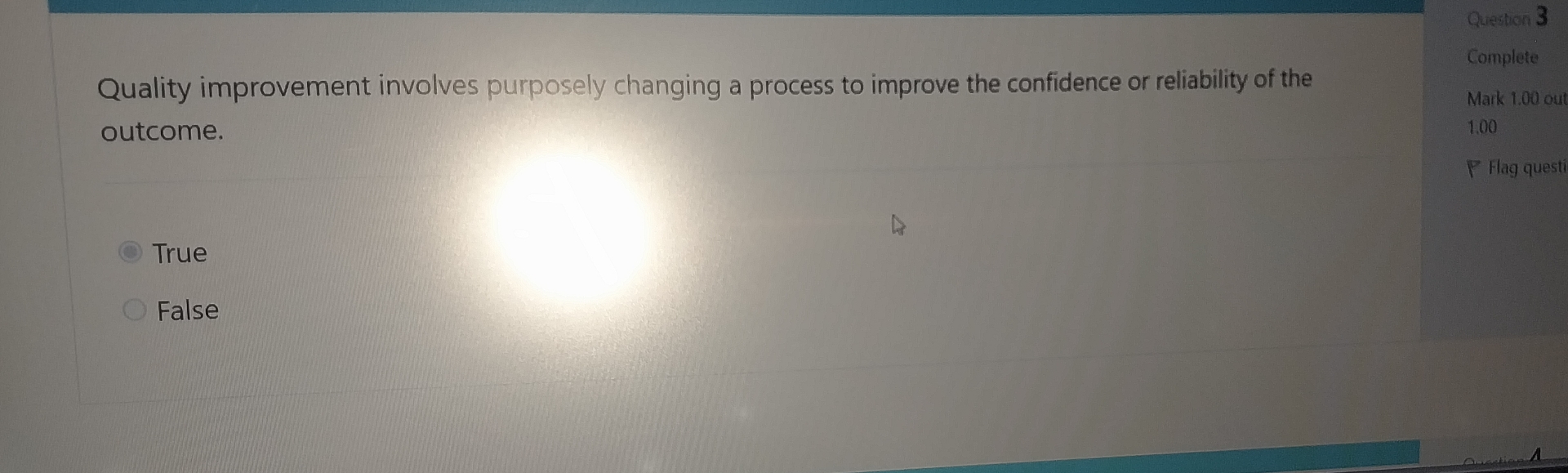 Solved Quality improvement involves purposely changing a | Chegg.com