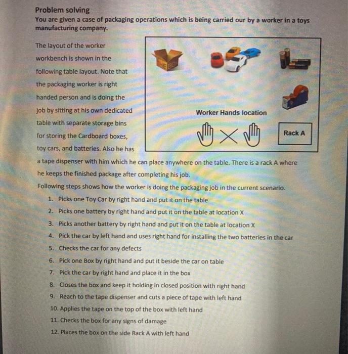 Solved Problem solving You are given a case of packaging | Chegg.com