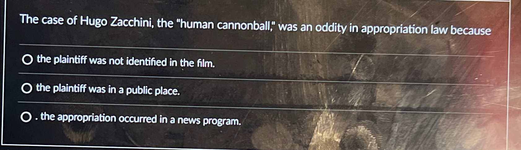 Solved The case of Hugo Zacchini, the "human cannonball," | Chegg.com