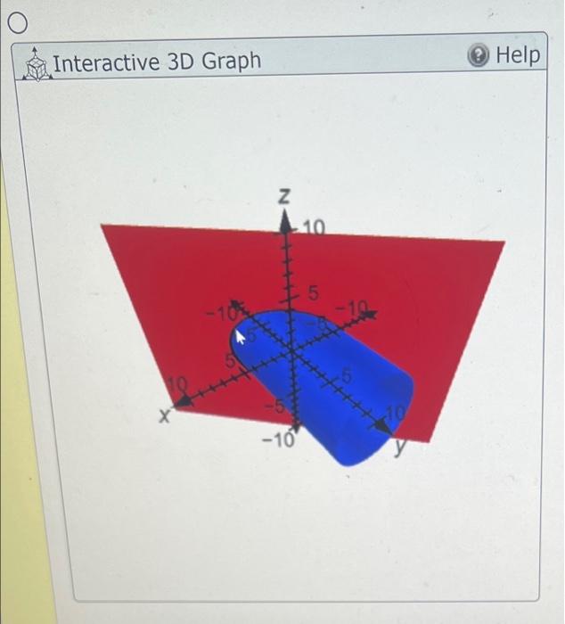 Solved x2+z2=16,x−y=0Interactive 3D Graph HelpInteractive 3D | Chegg.com