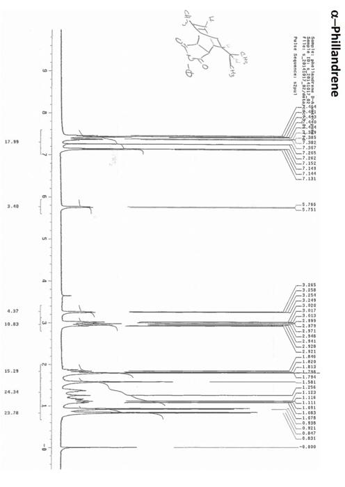 Solved 4. 4 (t) 라 라 leα-Terpineneα-Phillandreneα-Terpinene | Chegg.com