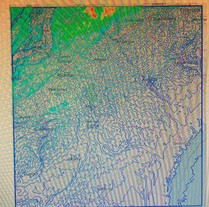 Solved Question 1: Where are: the steepest slopes, the | Chegg.com