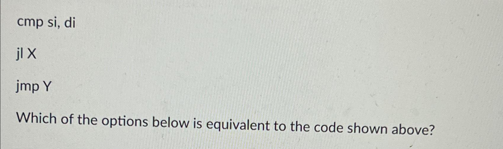 Solved cmp si, ﻿dijlXjmp YWhich of the options below is | Chegg.com