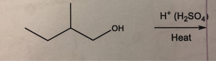 Solved Who H+ (H2SO4) OH Heat | Chegg.com