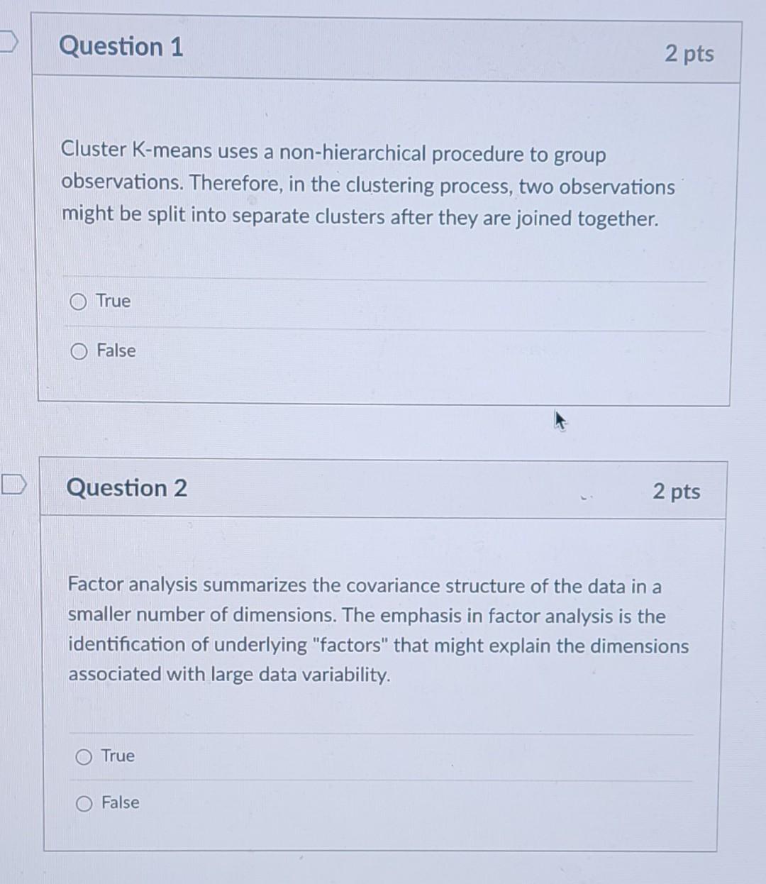 Solved Cluster K-means uses a non-hierarchical procedure to | Chegg.com