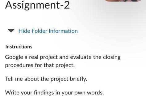 Assignment-2 Hide Folder Information Instructions | Chegg.com