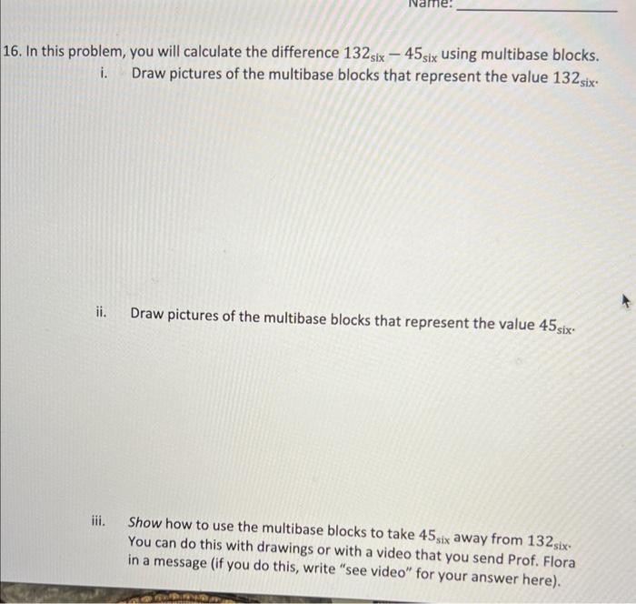 Solved 16. In this problem, you will calculate the | Chegg.com