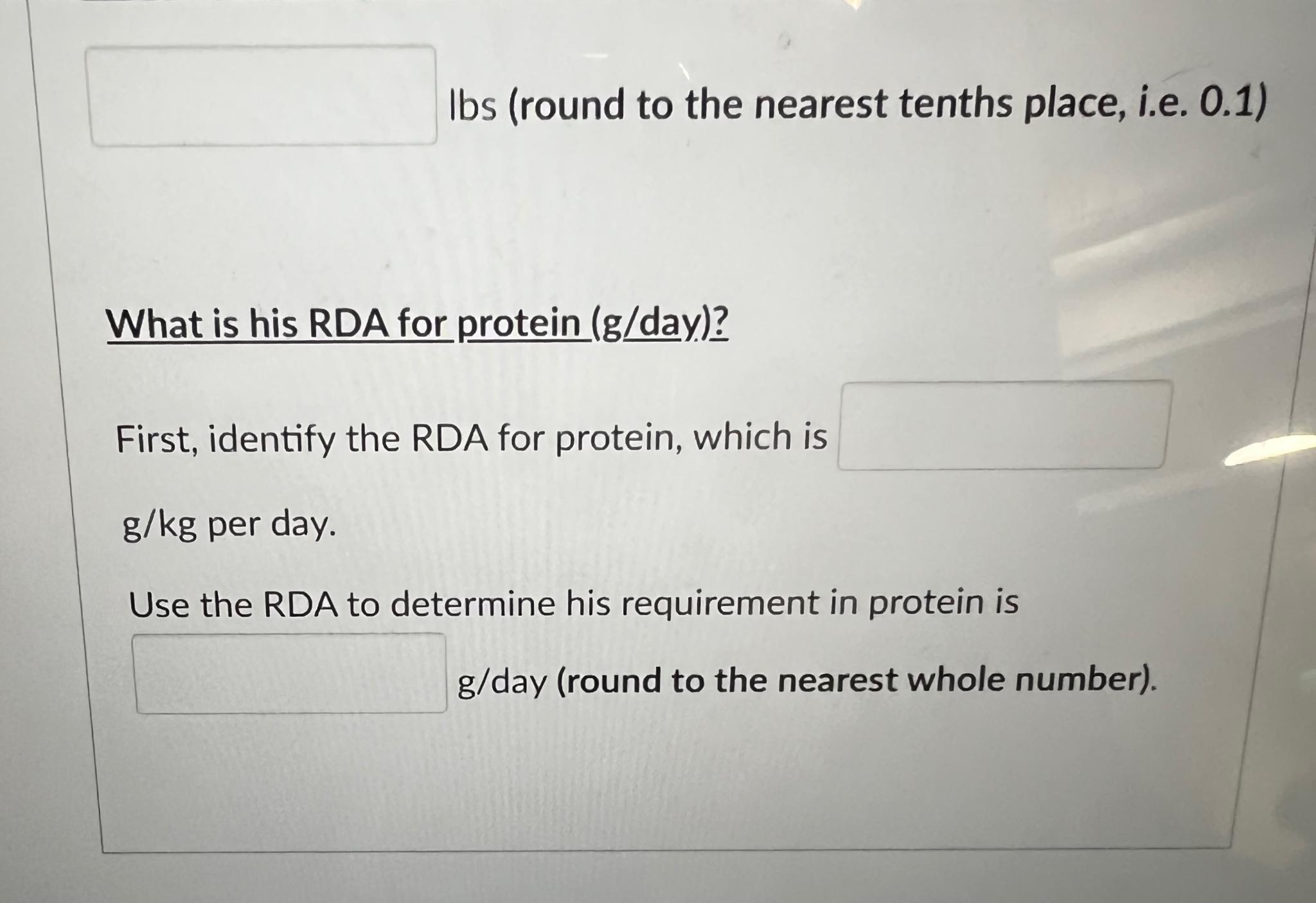 How to solve...Calculate the recommended energy | Chegg.com