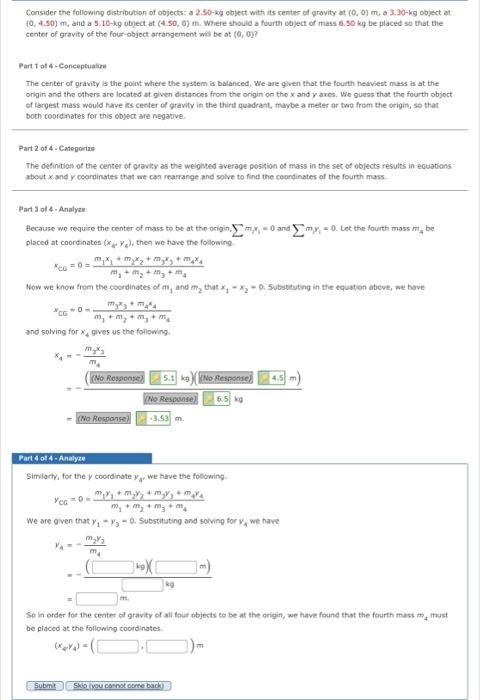 Solved Consider the following distribution of objects: a | Chegg.com Solved Consider the following distribution of objects: a | Chegg.com