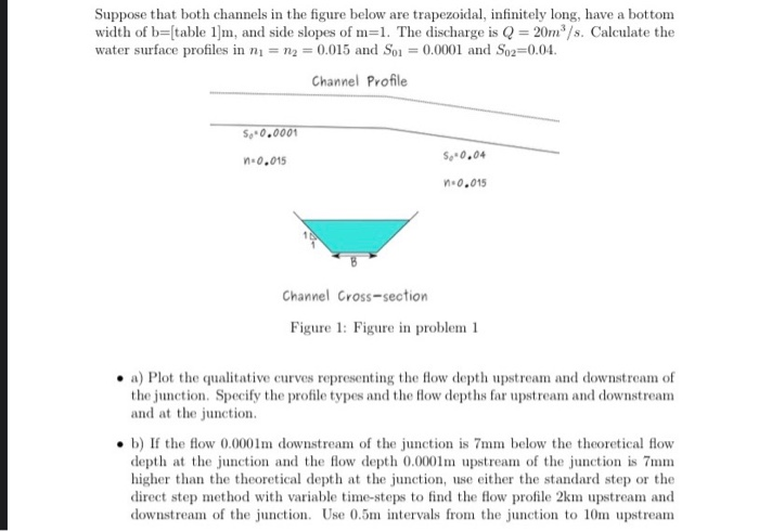 Problem 2 For the triangular channel shown in the | Chegg.com