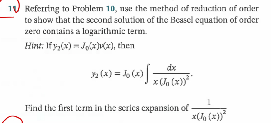Solved 1V Referring to Problem 10, ﻿use the method of | Chegg.com