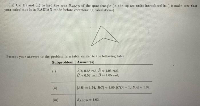 Solved 2. (Radian Measure, Trigonometric Functions). Label | Chegg.com