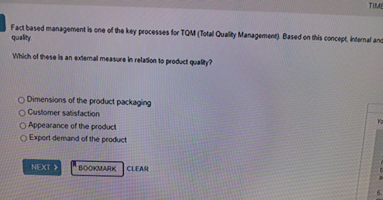 Solved TIMEFact based management is one of the key processes | Chegg.com