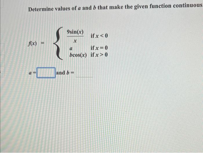 Solved Determine the interval(s) where f(x)=ln(9x+81) is | Chegg.com