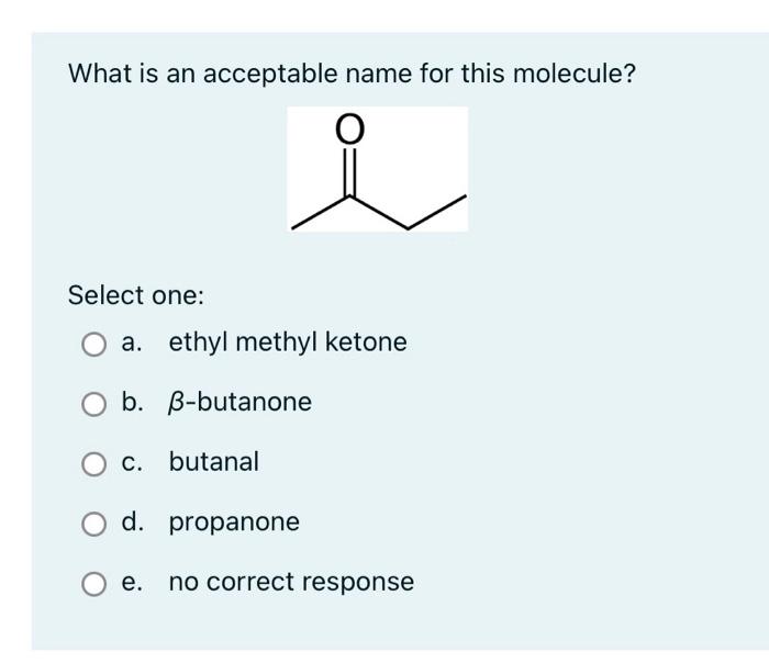 Solved Which molecule has the highest boiling point? a. | Chegg.com