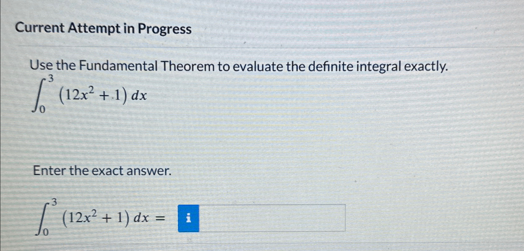 Solved Current Attempt in ProgressUse the Fundamental | Chegg.com