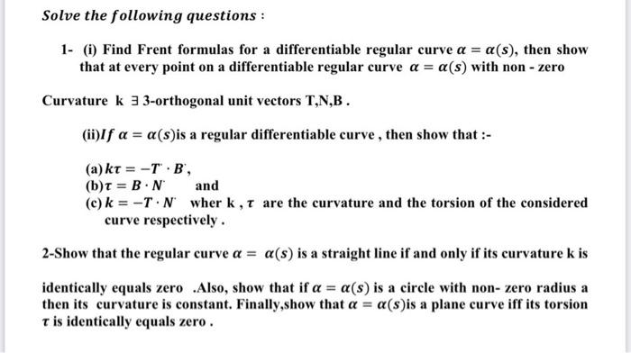 Solved 1- (i) Find Frent formulas for a differentiable | Chegg.com