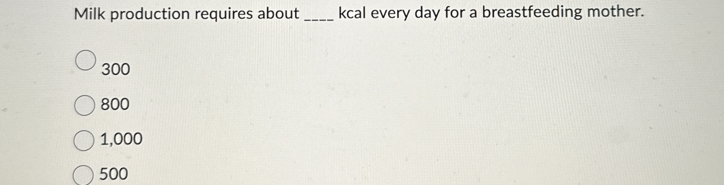 Solved Milk production requires about q, ﻿kcal every day for | Chegg.com