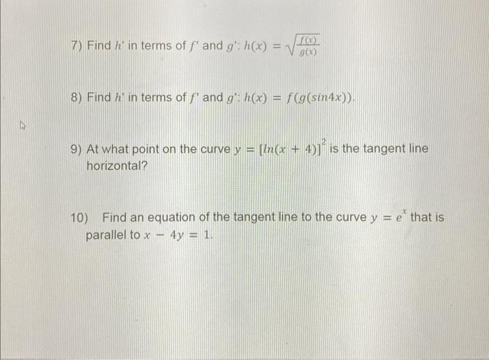 Solved Hi I Need Help With This Study Guide For Calculus 1 I Chegg