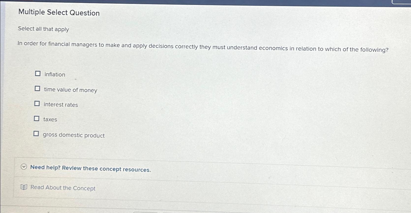 Solved Multiple Select QuestionSelect all that applyIn order | Chegg.com