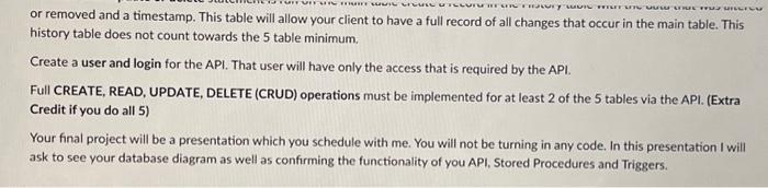 Solved CSI 234 database II programming. How to right | Chegg.com