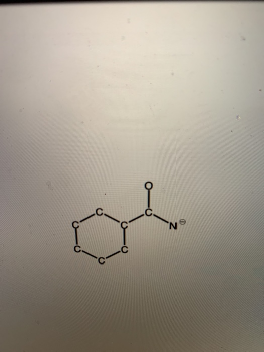 Solved The following is a skeleton of a molecular anion | Chegg.com