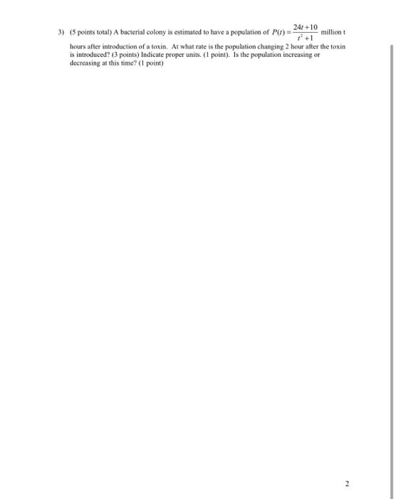 Solved 1) (6 points) Differentiate the following. Do NOT | Chegg.com