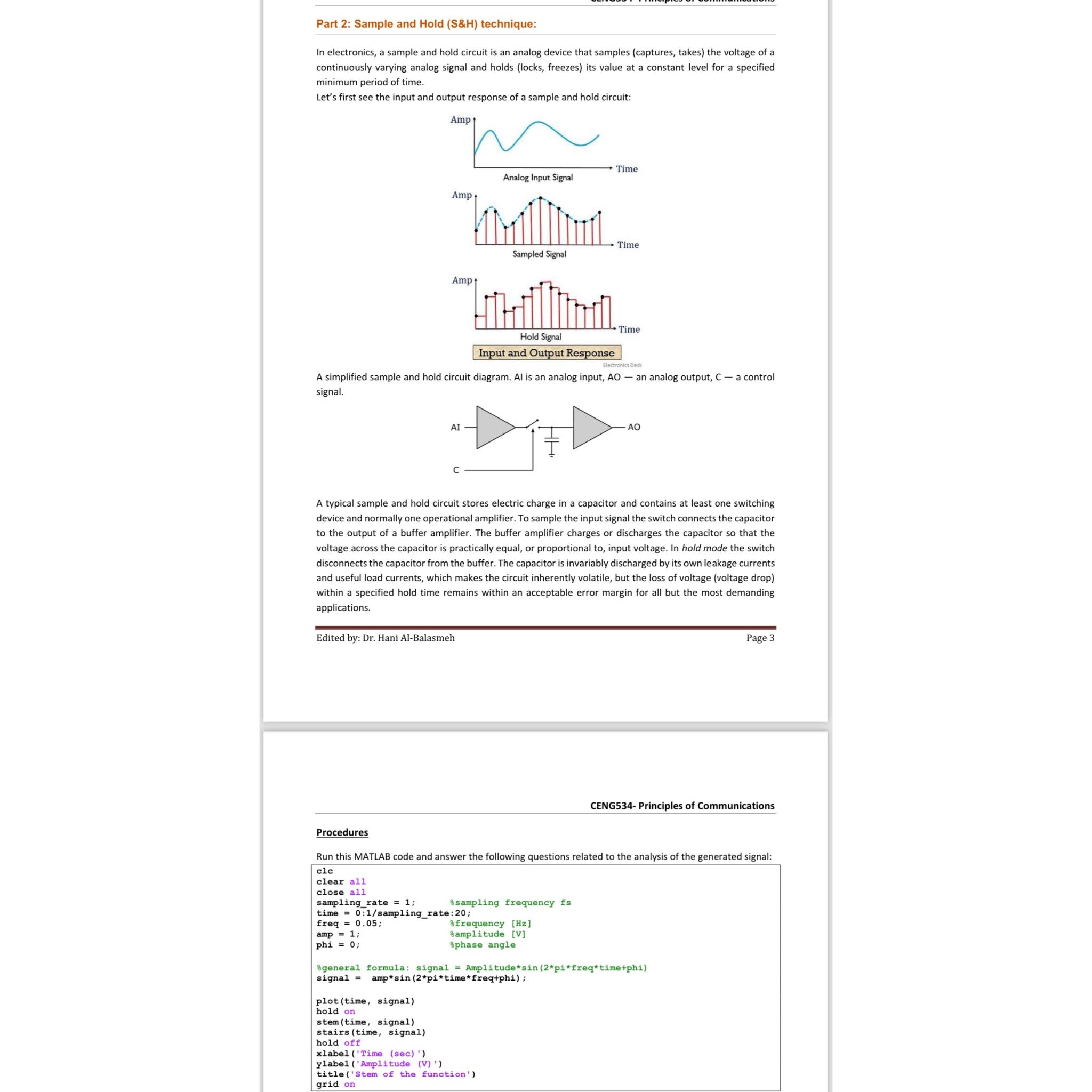 Solved Solve this question on MATLABResults and discussion : | Chegg.com