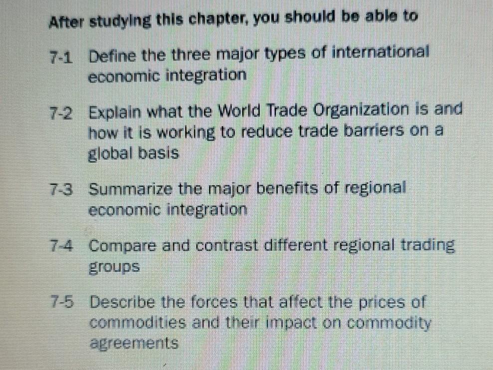 Solved After studying this chapter, you should be able to | Chegg.com