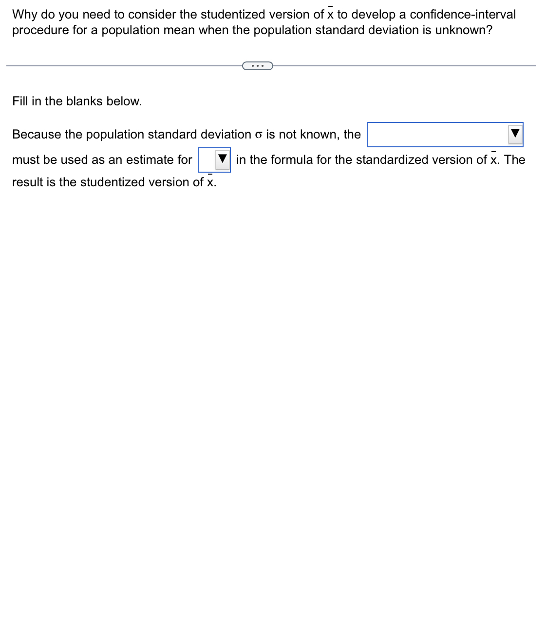 Solved Why do you need to consider the studentized version | Chegg.com