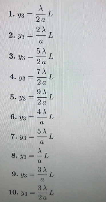 Solved Consider the setup of a single slit experiment. Hint: | Chegg.com