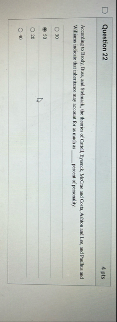 Solved Question 224 ﻿ptsAccording to Brody, Buss, and | Chegg.com