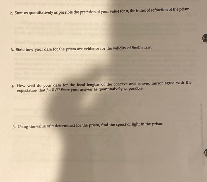 Solved LABORATORY REPORT Data Table Calculations Table Ray | Chegg.com