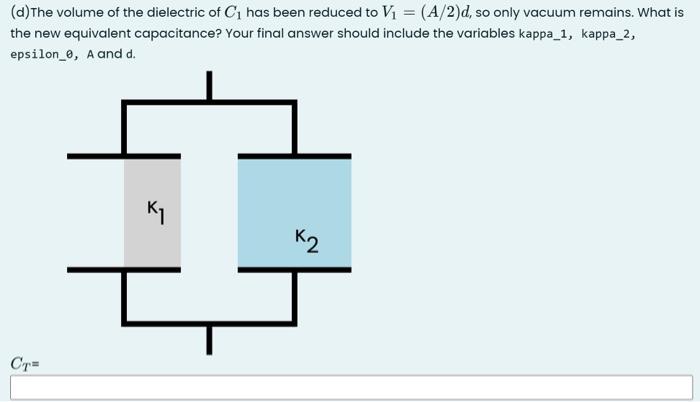 Solved (a) Suppose I arrange two parallel plate capacitors | Chegg.com Solved (a) Suppose I arrange two parallel plate capacitors | Chegg.com