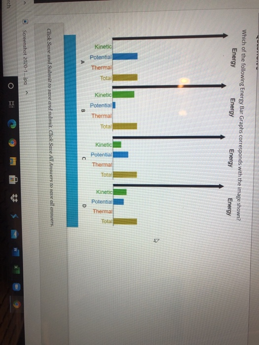 Solved Which of the following Energy Bar Graphs corresponds | Chegg.com